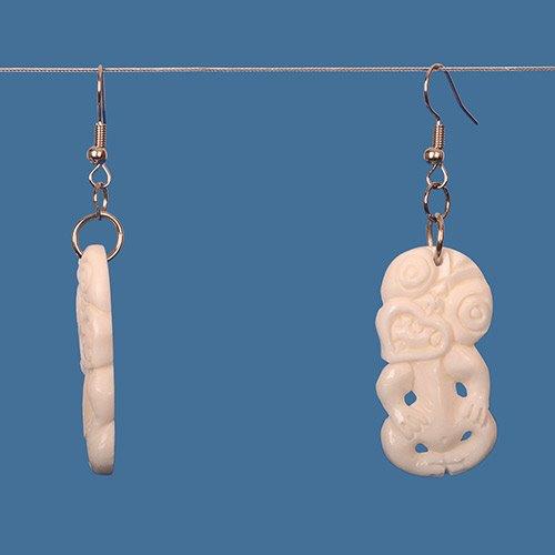 Bone Tiki Earrings | Discoveries