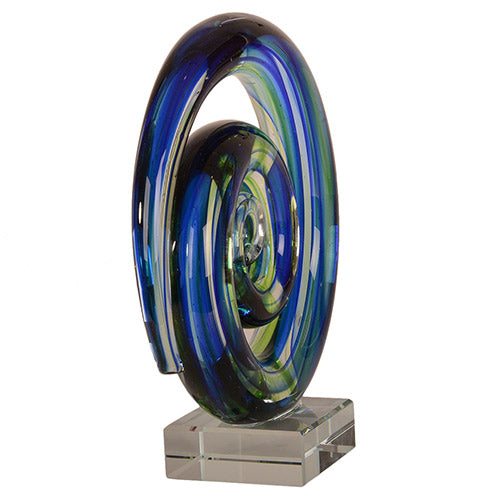 Glass Large Koru Ornament | Discoveries