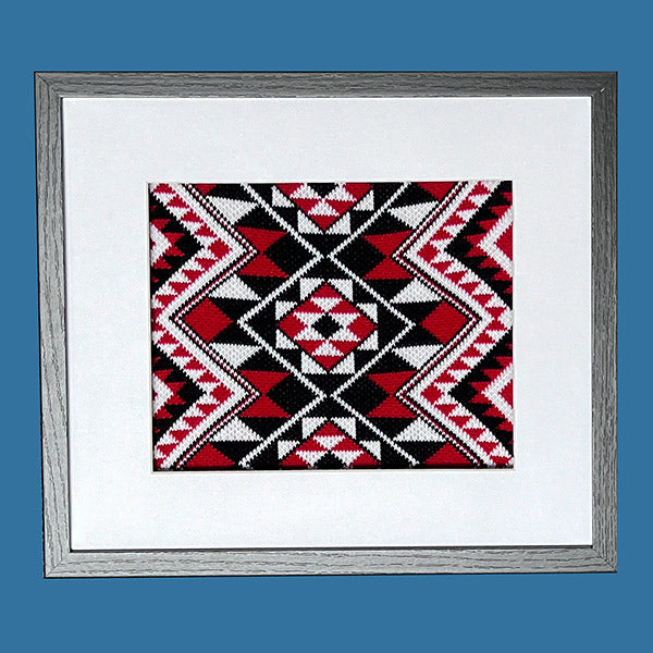 Framed Taniko Band Red | Discoveries